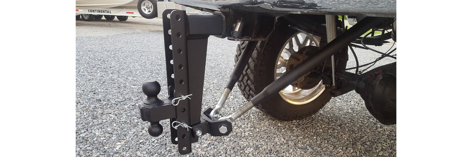 Frame-Mounted Hitch Stabilizer Bars