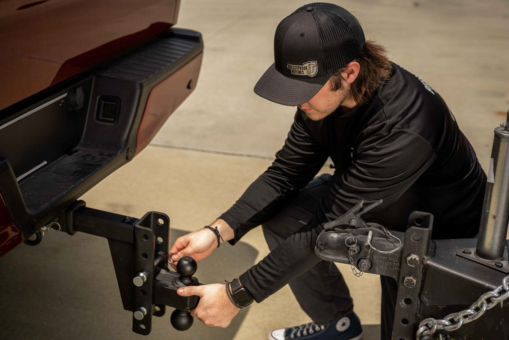 BulletProof Hitches Metal Logo Trucker Hat - BLACK – BulletProof Hitches™