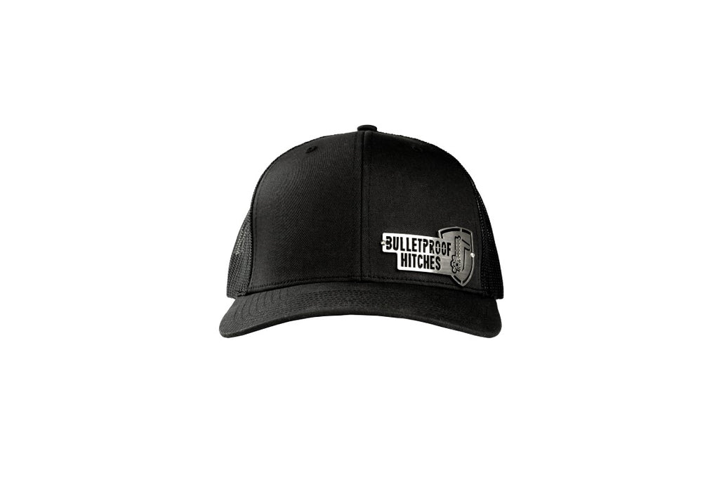 BulletProof Hitches Metal Logo Trucker Hat - BLACK – BulletProof Hitches™
