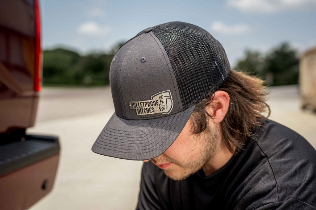 BulletProof Hitches Metal Logo Trucker Hat - GREY – BulletProof Hitches™