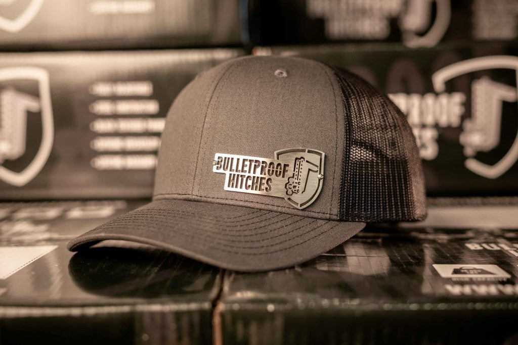 BulletProof Hitches Metal Logo Trucker Hat - GREY – BulletProof Hitches™