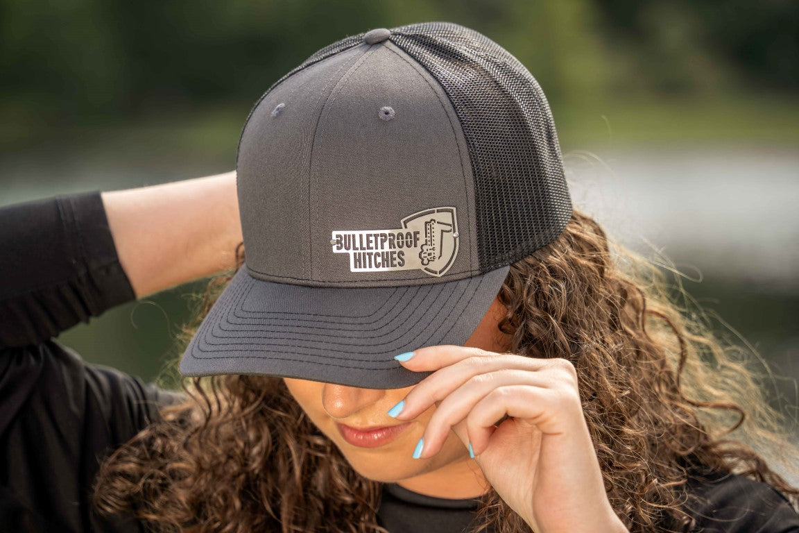BulletProof Hitches Metal Logo Trucker Hat - GREY – BulletProof Hitches™
