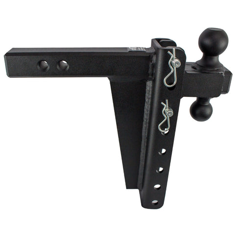 2.0" Heavy Duty 10" Adjustable Drop & Rise Trailer Hitch – BulletProof ...